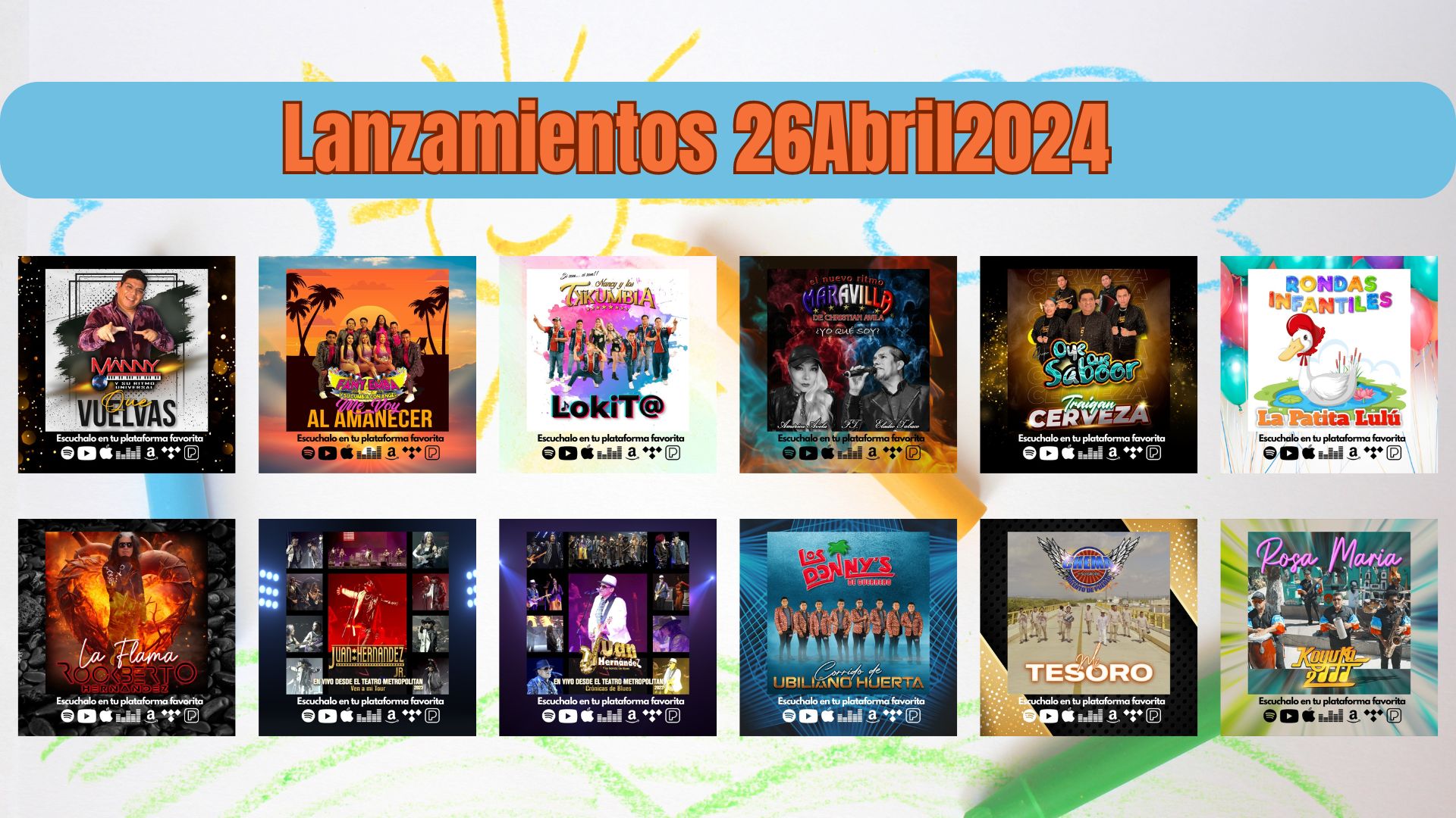 Novedades en Titanio Records 26Abril2024 | Titanio Records